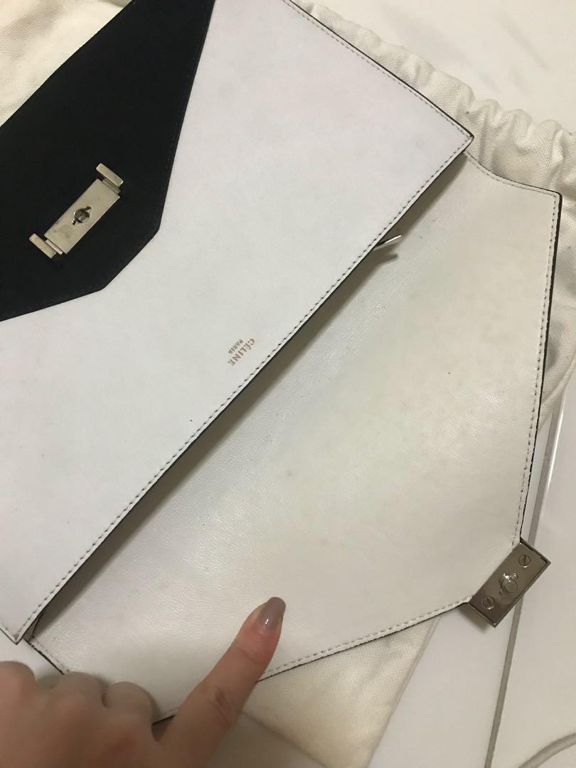 Celine python and calf leather clutch, Women's Fashion, Bags & Wallets ...