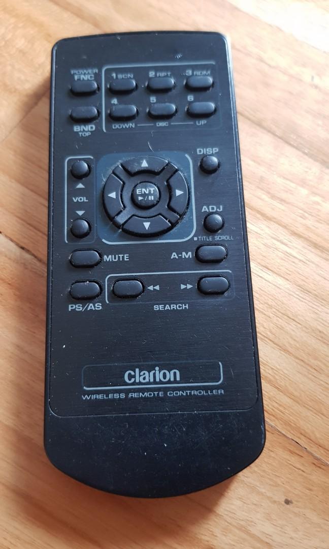 Clarion D2 with remote control, Car Accessories, Accessories on Carousell