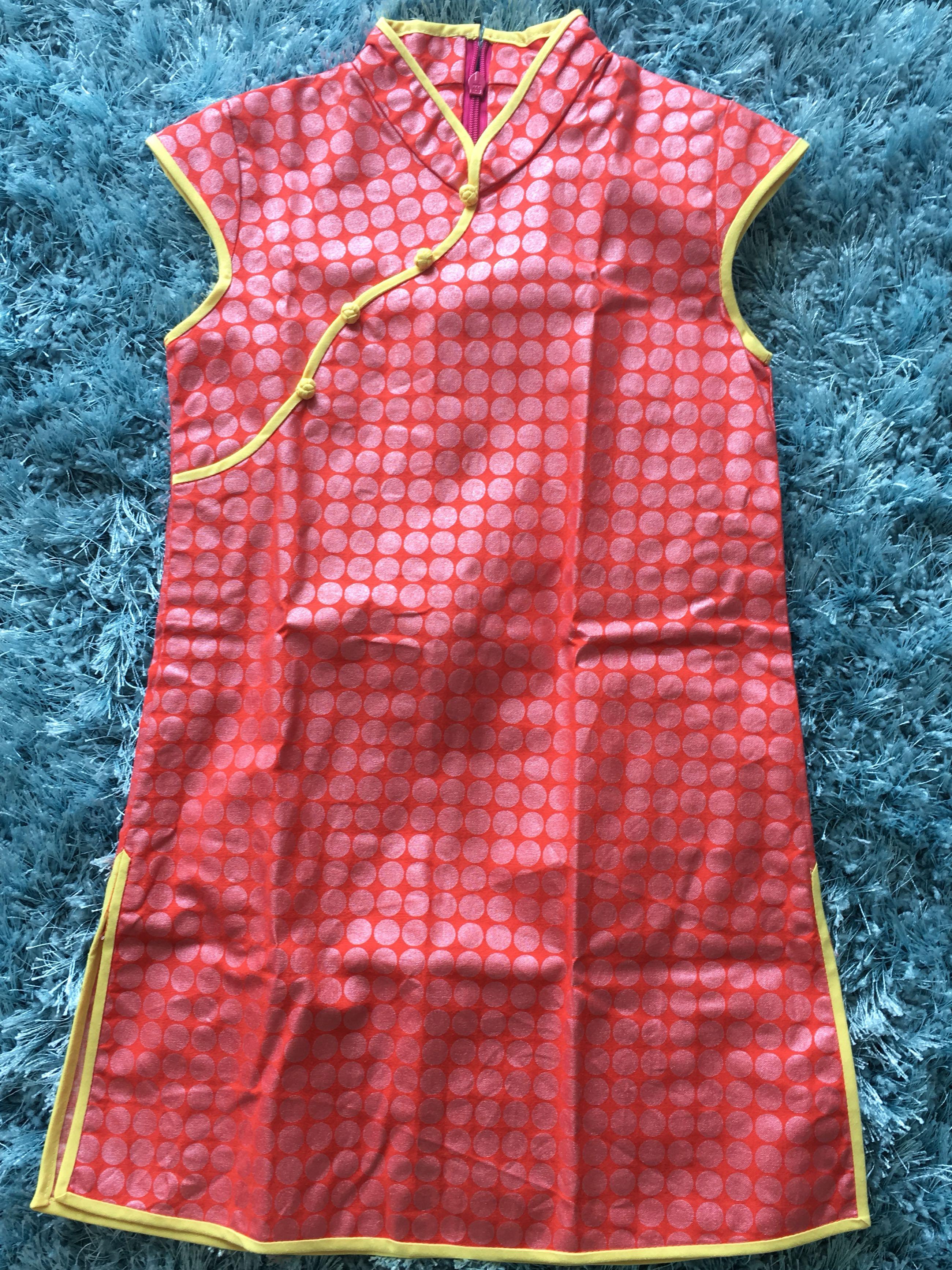 CNY dress, Cheongsam for little girls, Chinese traditional dress ...