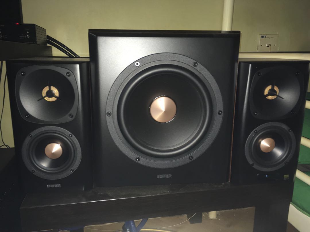 EDIFIER 漫步者 S360DB 2.1 音響系統, 音響器材, Soundbar、揚聲器、藍牙喇叭、耳擴 - Carousell