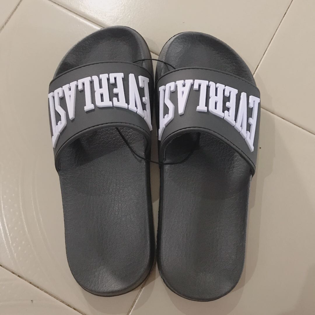 Everlast Slide, Men's Fashion, Footwear, Flipflops and Slides on Carousell