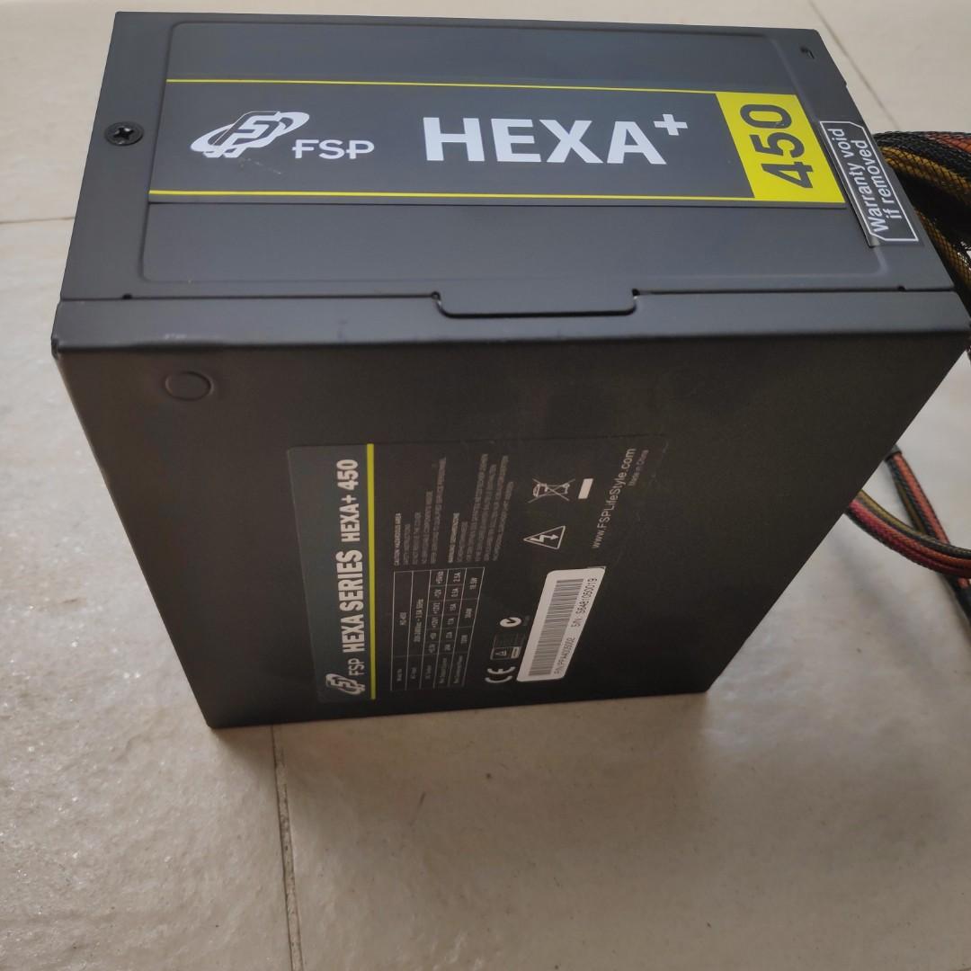 FSP HEXA+ 450 Series Power Supply Unit, Computers & Tech, Parts & Accessories, Networking on ...