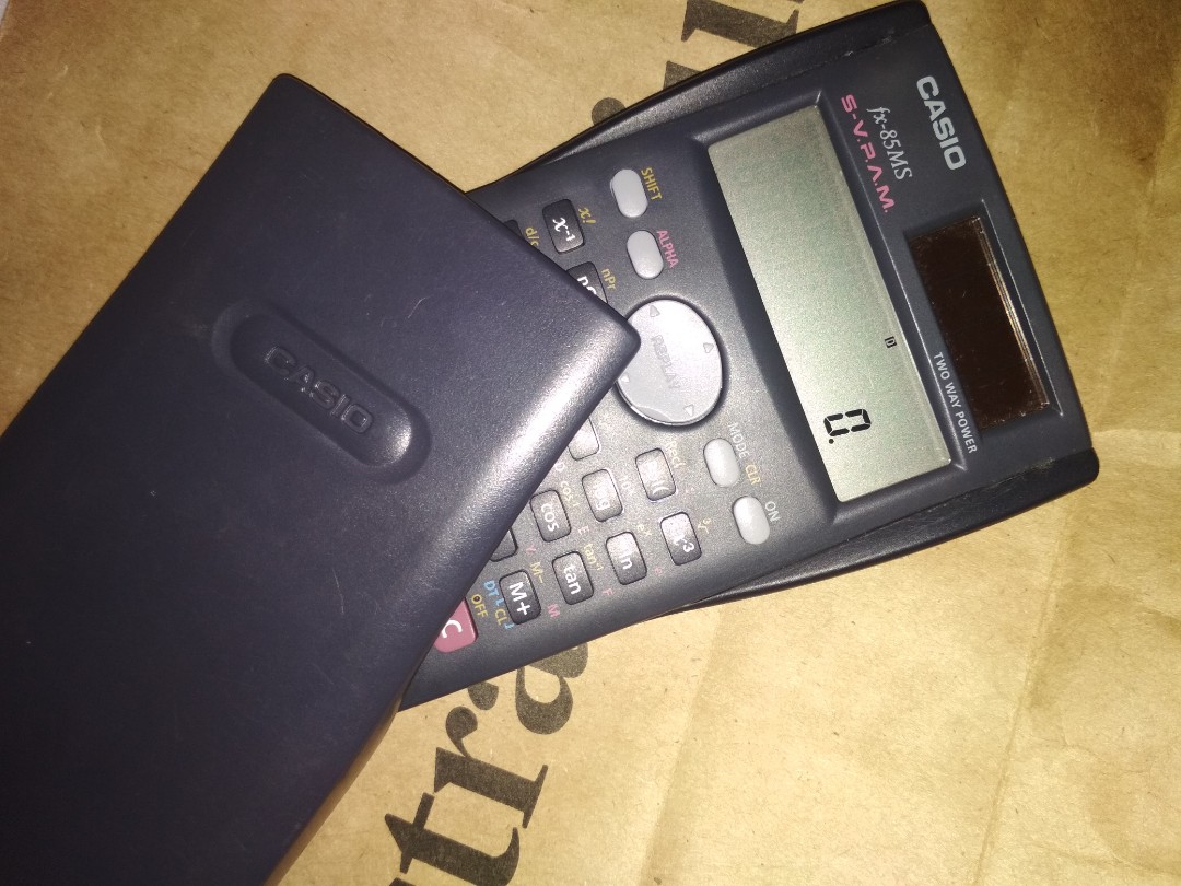 KALKULATOR SCIENTIFIC CASIO fx-85 MS, Elektronik, Lainnya di Carousell