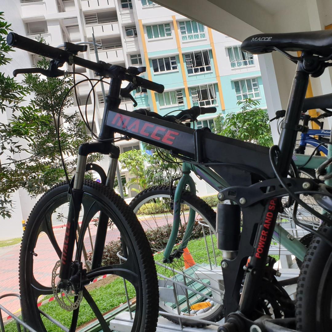 Macce foldable bike, Sports Equipment, Bicycles & Parts, Bicycles on ...