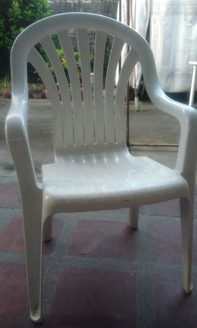 Monobloc cofta high back chair with arm rest, Furniture & Home Living ...