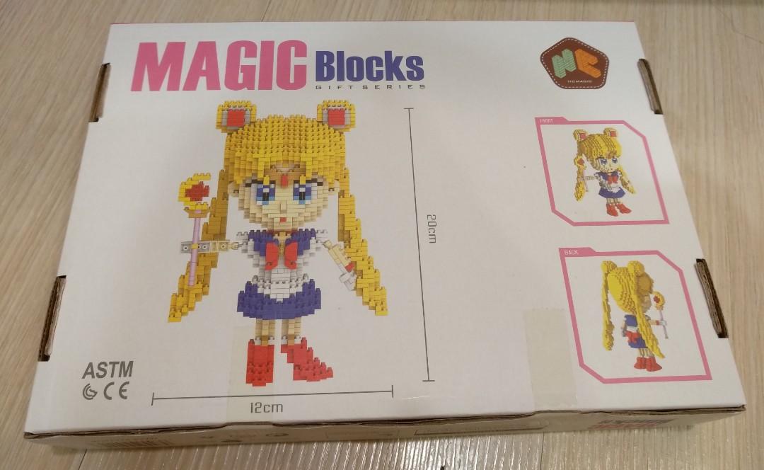 Nanoblock sailormoon, Hobbies & Toys, Toys & Games on Carousell