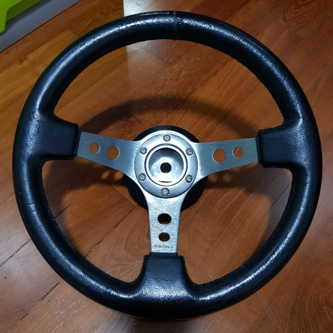 NGR Deep Dish Steering Wheel and Short Hub, Car Accessories ...
