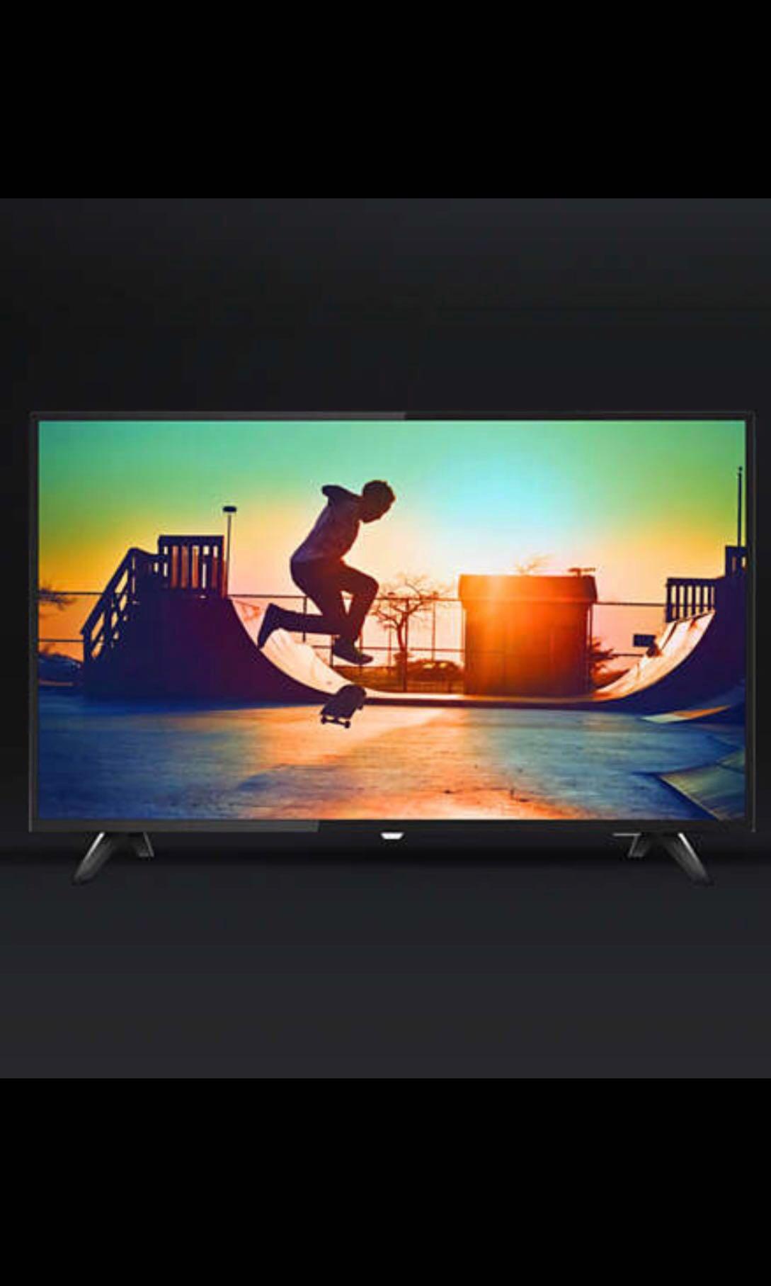 Philips 6100 series 55 inch led smart tv with pixel plus hd, TV & Home ...