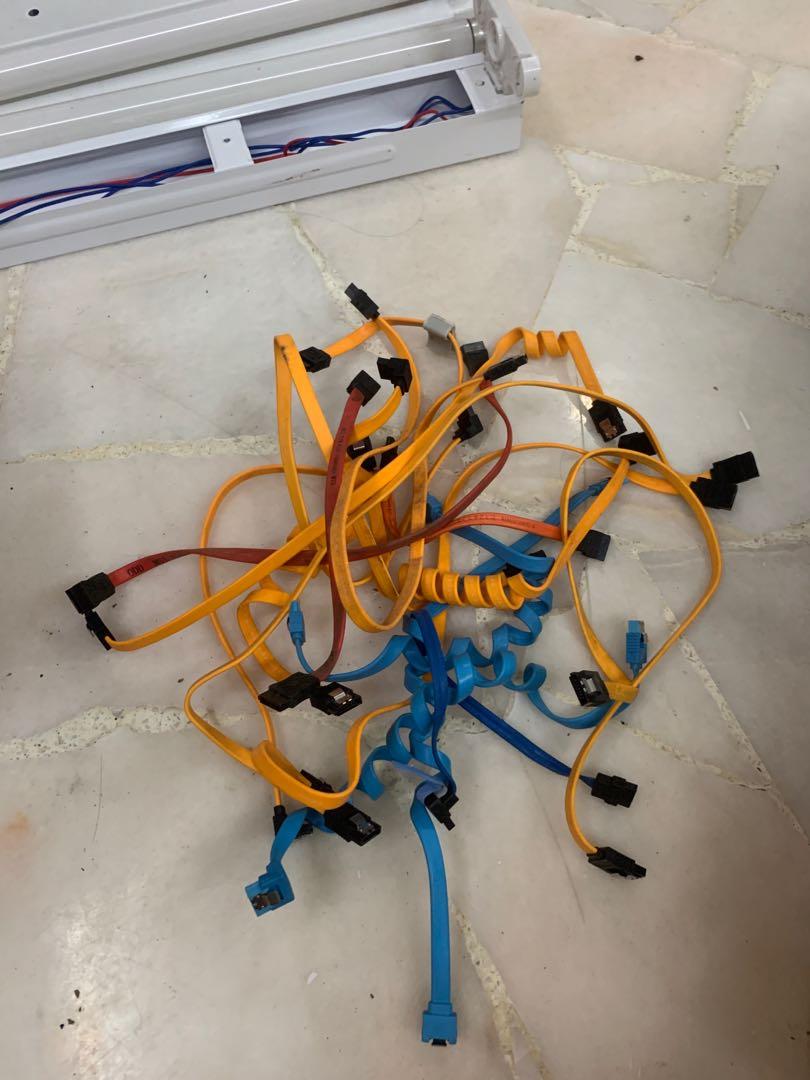 SATA Cable whole alot of 15, Computers & Tech, Parts & Accessories ...