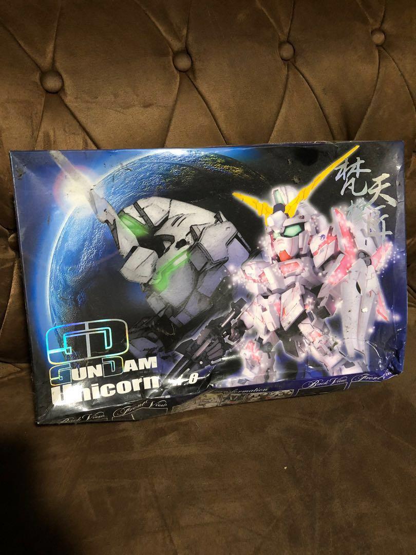 SD Gundam Unicorn *LED* (Its bigger than Bandai SD Unicorn), Hobbies ...