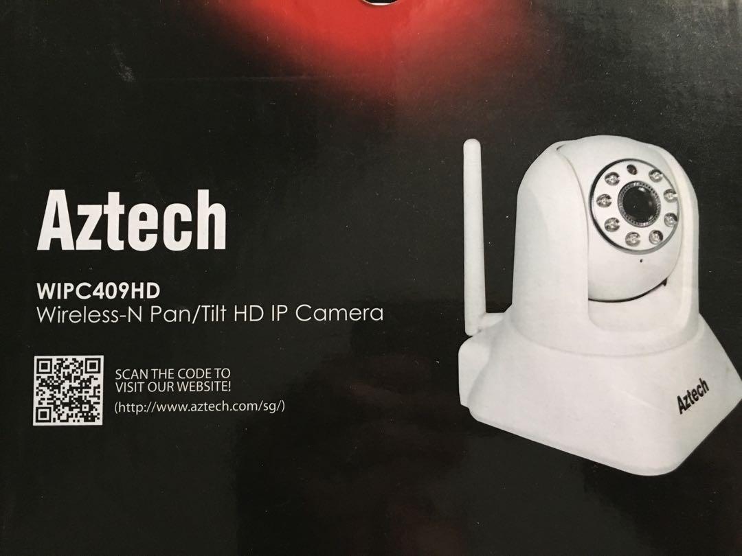 Selling Aztech WIPC409HD IP camera, Furniture & Home Living, Security ...