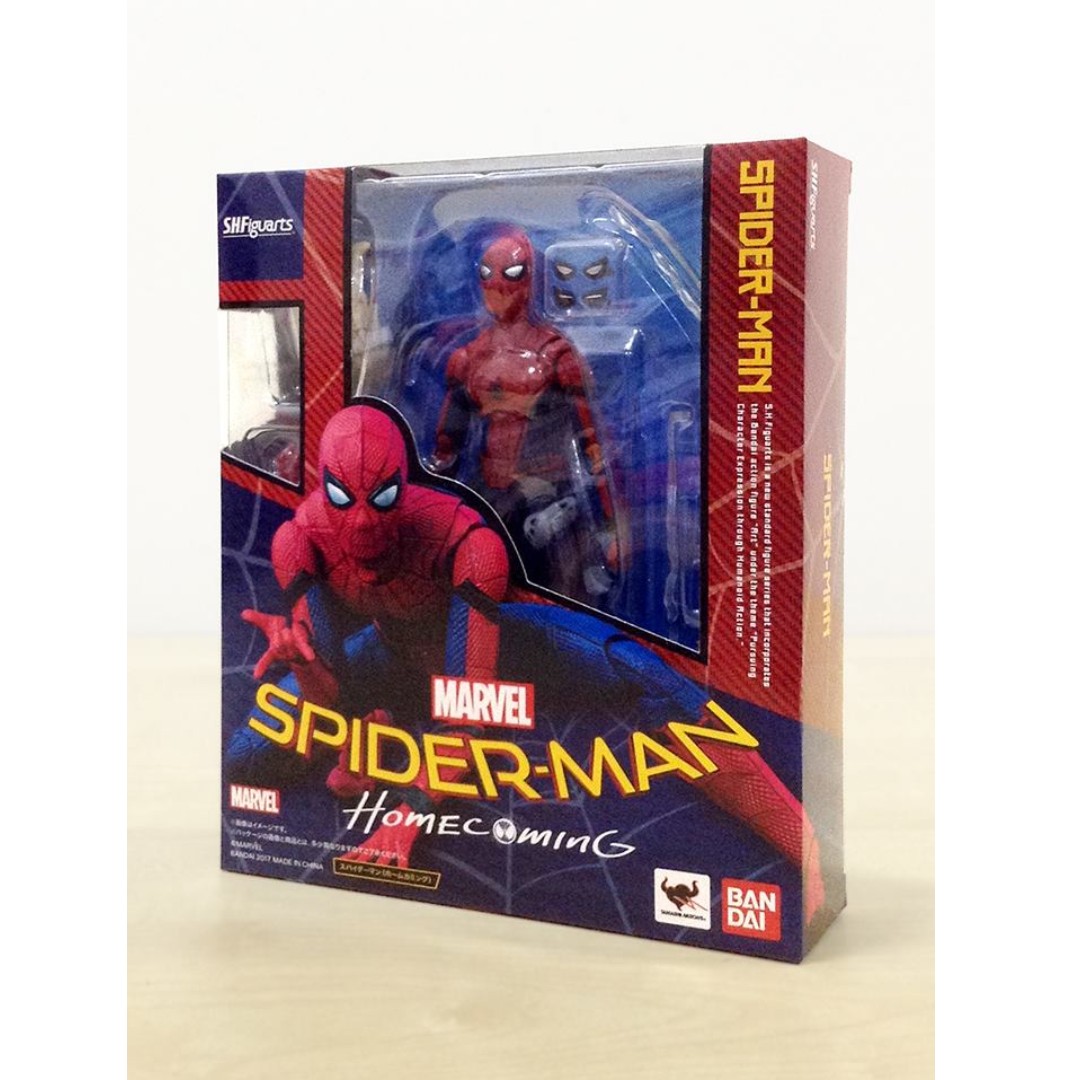 SH Figuarts SHF SPIDER-MAN Homecoming MISB, Hobbies & Toys ...