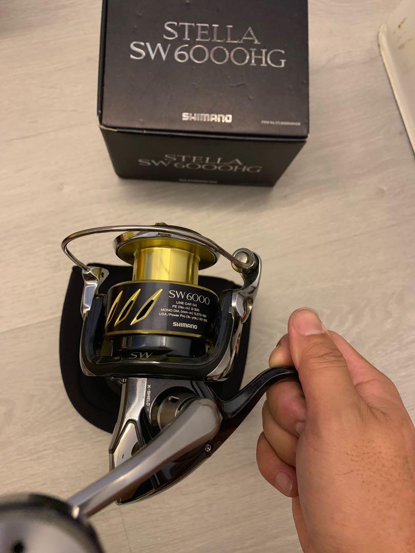 Shimano Stella SW6000HG, Sports Equipment, Fishing on Carousell