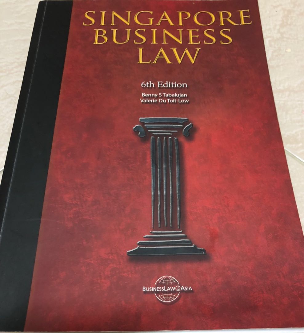 Singapore Business Law 6th edition, Computers & Tech, Office & Business ...