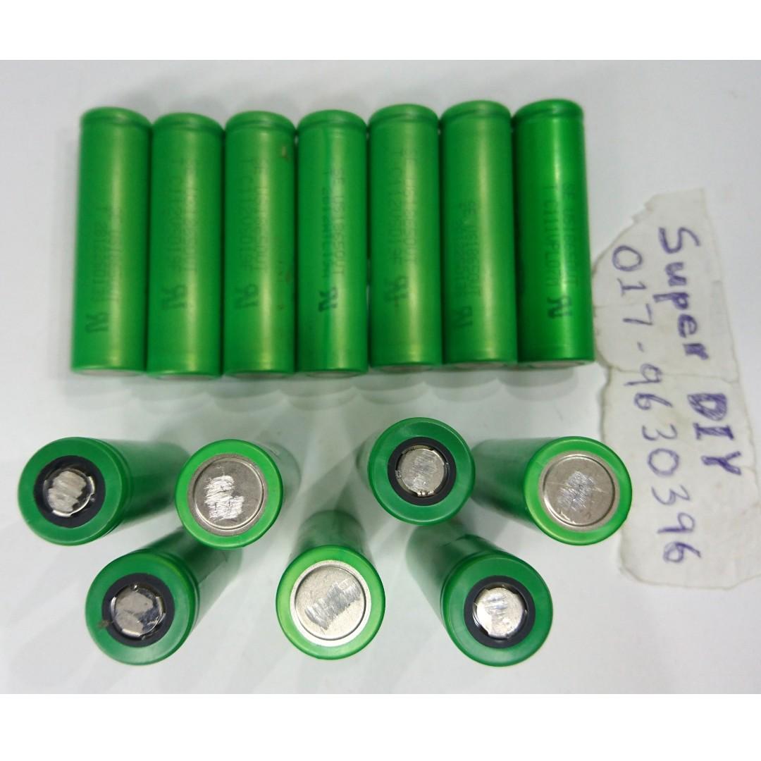 Sony US 18650 VT 3.7V 1300mAh Rechargeable Li-ion High Power Vape ...