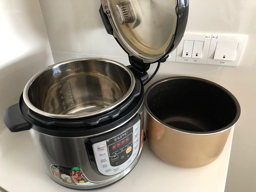Taiyo PC66D Wonder Pressure Cooker, TV & Home Appliances, Kitchen ...