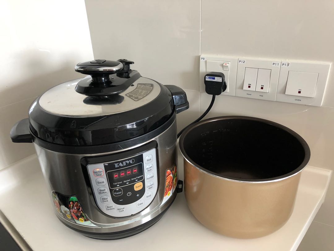 Taiyo PC66D Wonder Pressure Cooker, TV & Home Appliances, Kitchen ...