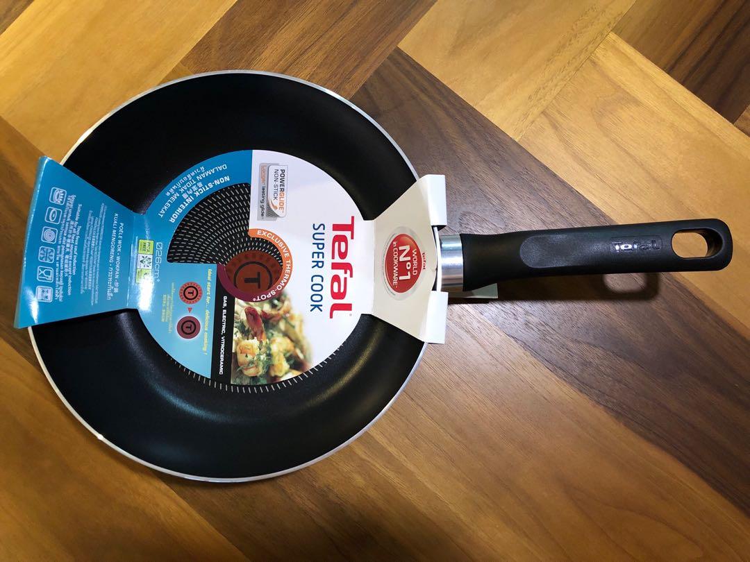 Tefal Super Cook Plus WokPan 26cm, Furniture & Home Living, Kitchenware & Tableware, Cookware ...