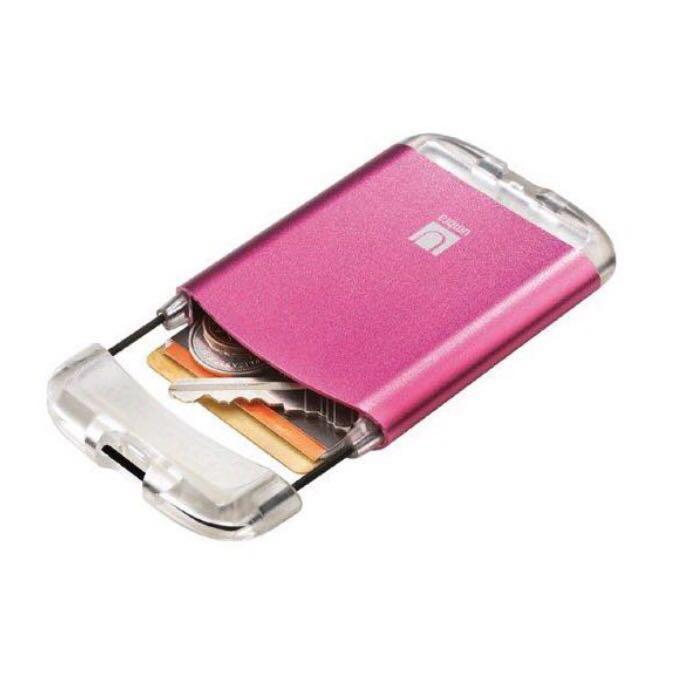 Umbra Bungee Metallic Card Holder In Pink, Everything Else on Carousell