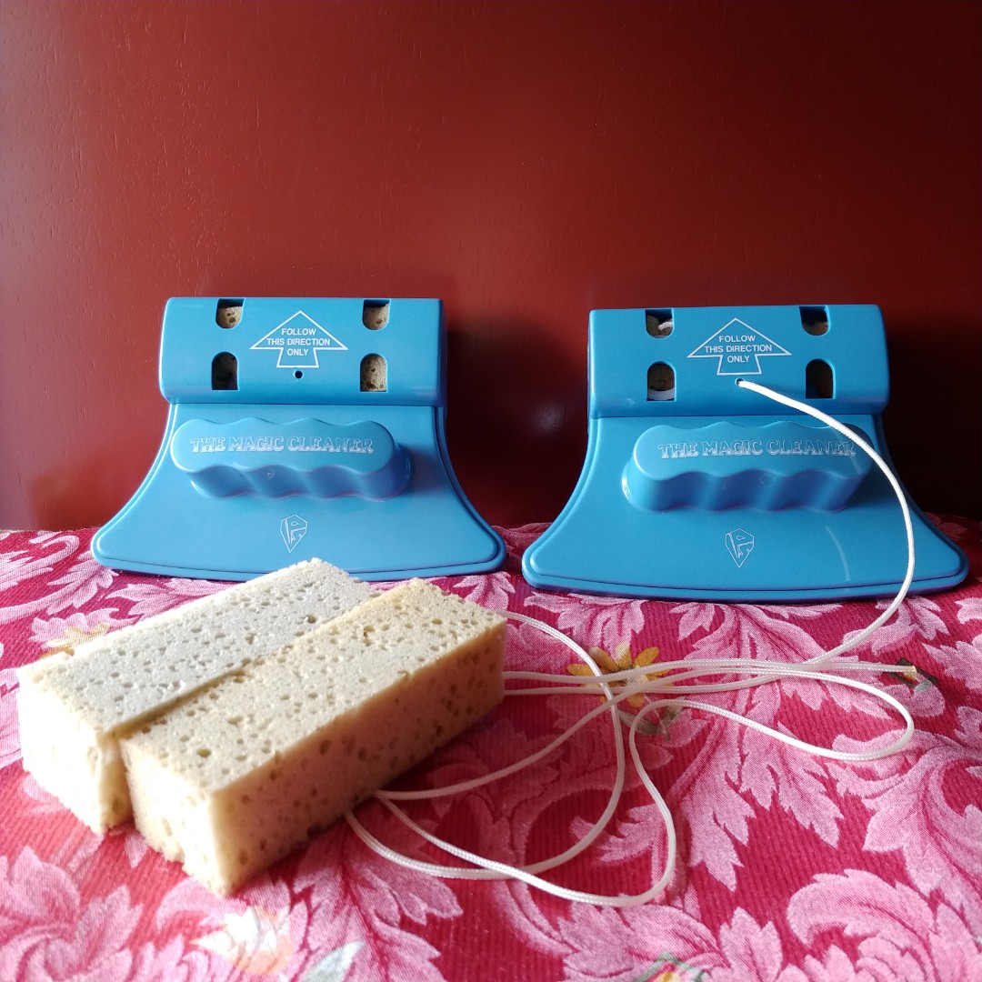Used Sturdy Safe Magnetic Window Magic Double Cleaner Wiper, Furniture ...
