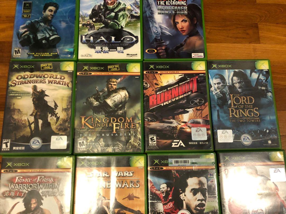 Gen 1 Xbox Games, Video Gaming, Video Games, Xbox on Carousell