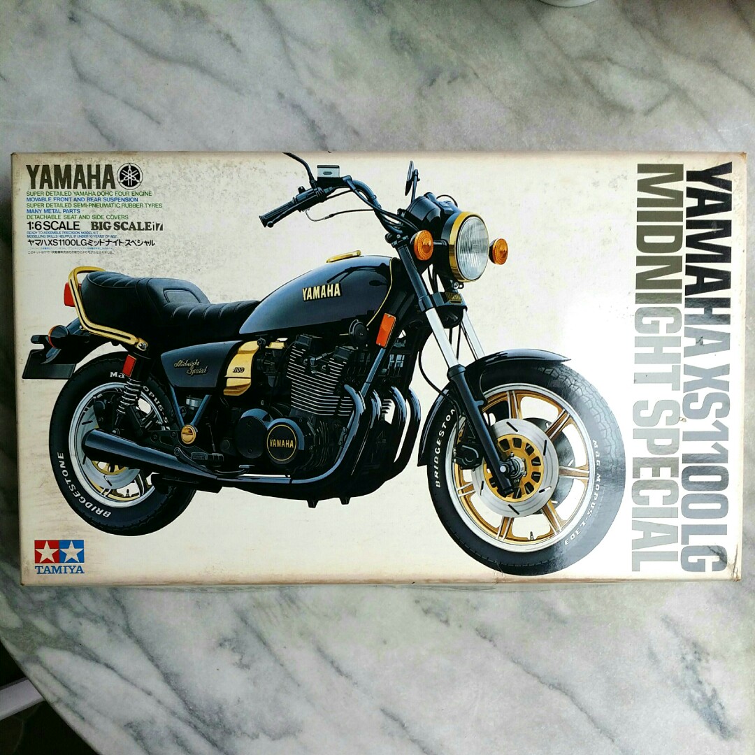 1/6 Tamiya (Big Scale) Yamaha XS1100LG Midnight Special *Vintage Set ...