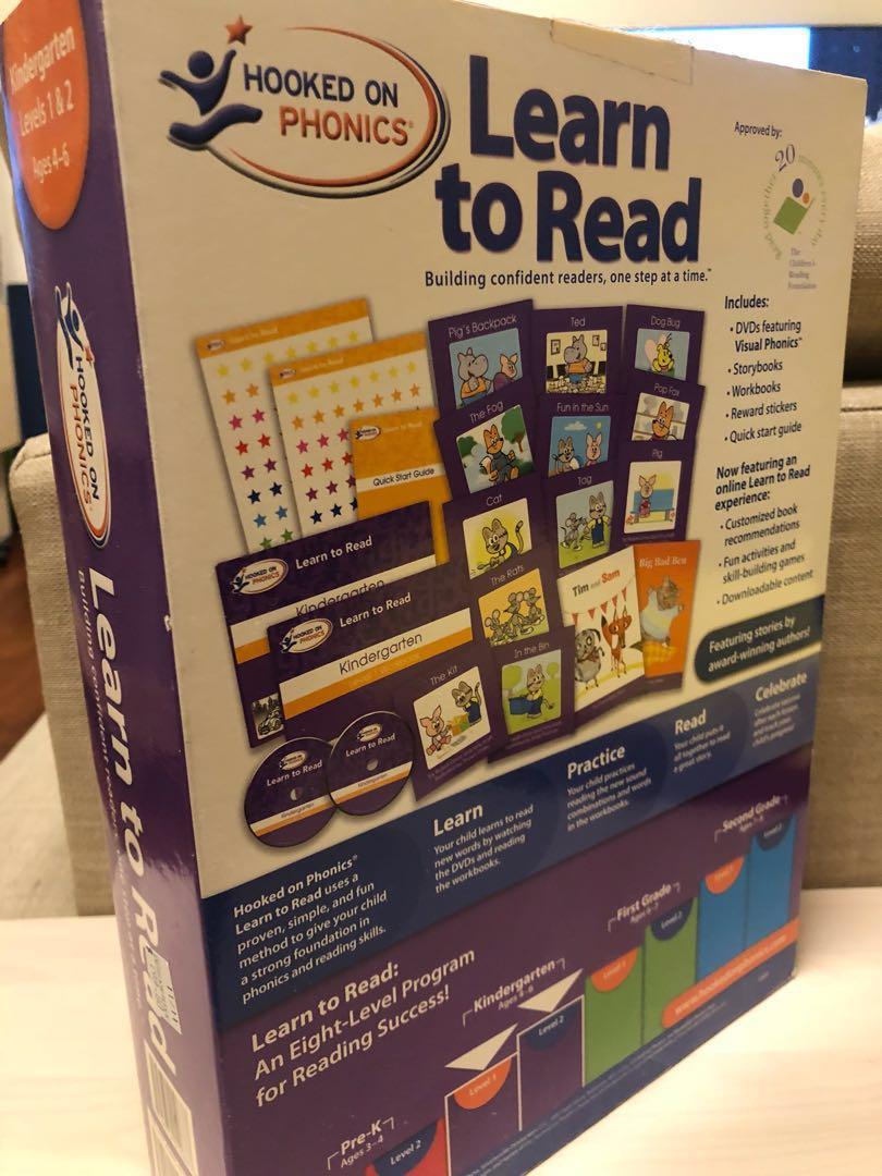 全新 Hooked on phonics 拼音套裝 連DVD、故事書、習作簿, 興趣及遊戲, 書本 & 文具, 小說 & 故事書 ...