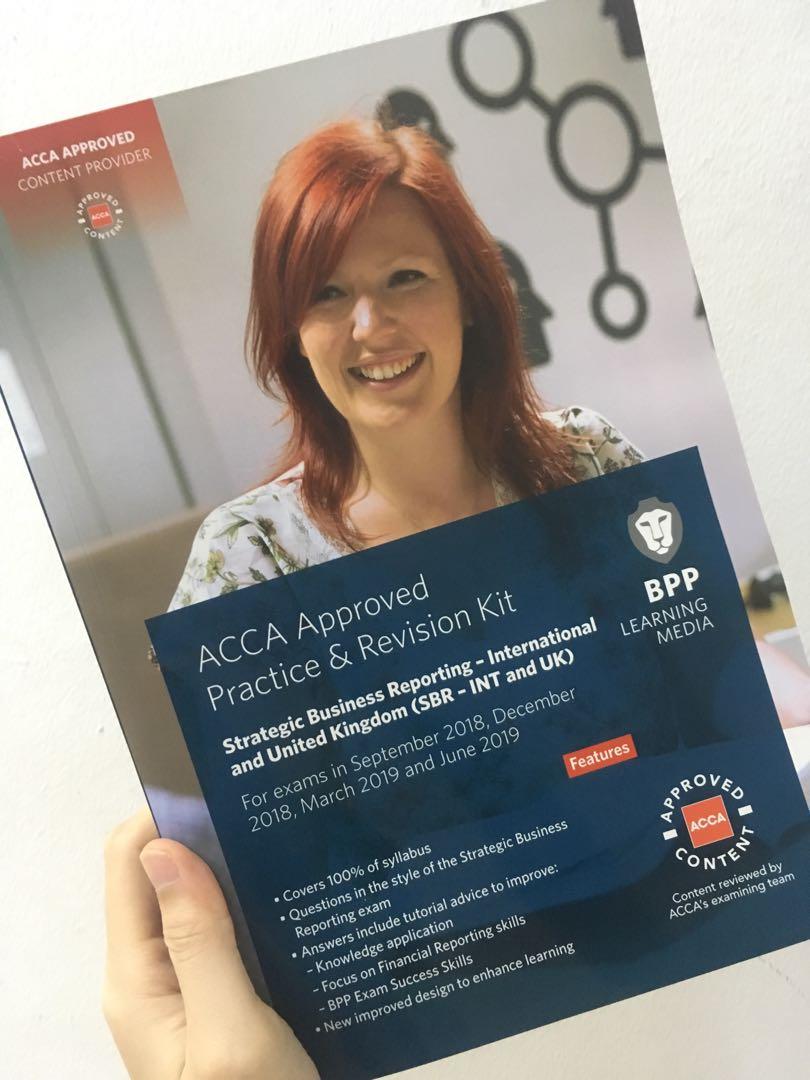 ACCA BPP SBR Workbook & Revision Kit, Hobbies & Toys, Books & Magazines, Assessment Books on ...