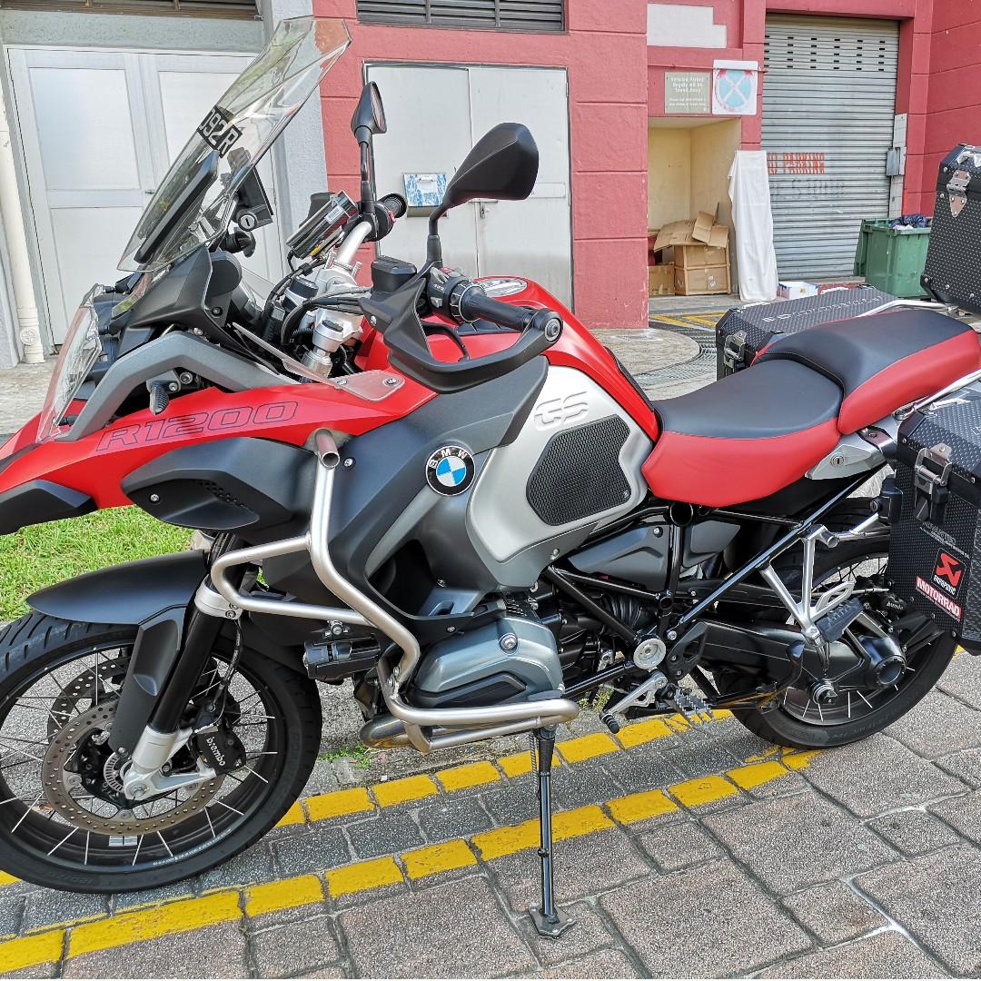 BMW r1200 GS Adventure racing matt red. PML Bike, Motorcycles ...