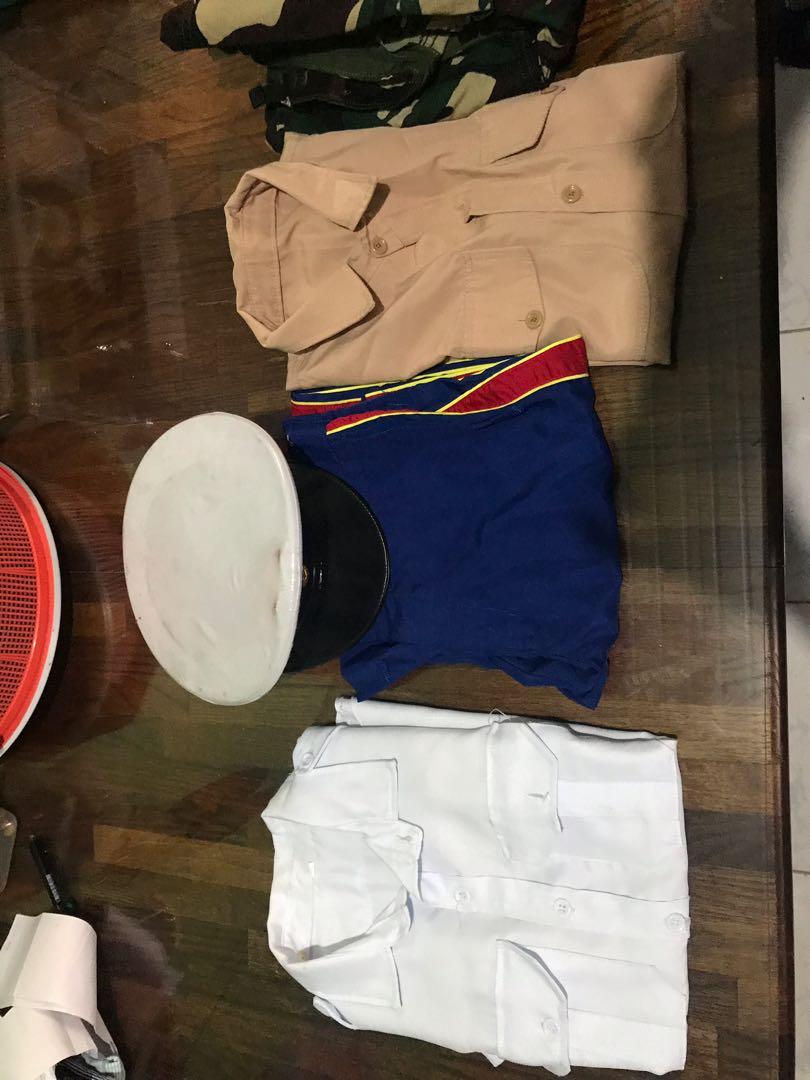 CAT Uniforms, Men's Fashion, Tops & Sets, Formal Shirts on Carousell