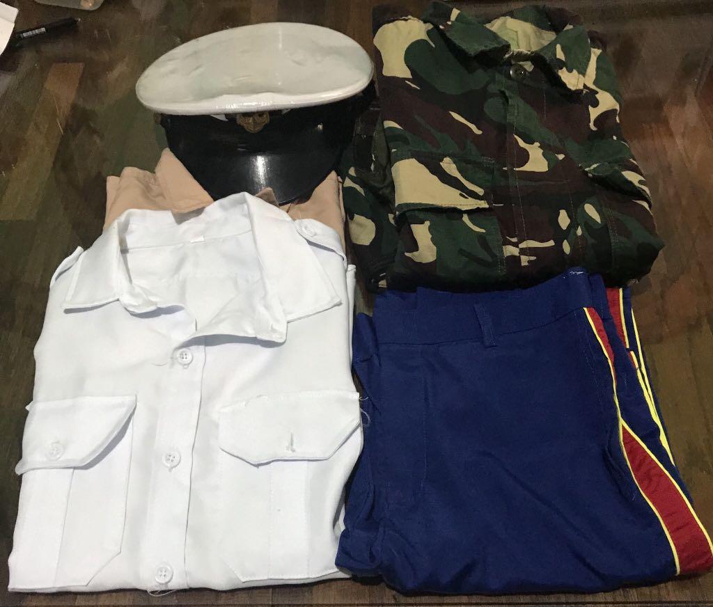 CAT Uniforms, Men's Fashion, Tops & Sets, Formal Shirts on Carousell