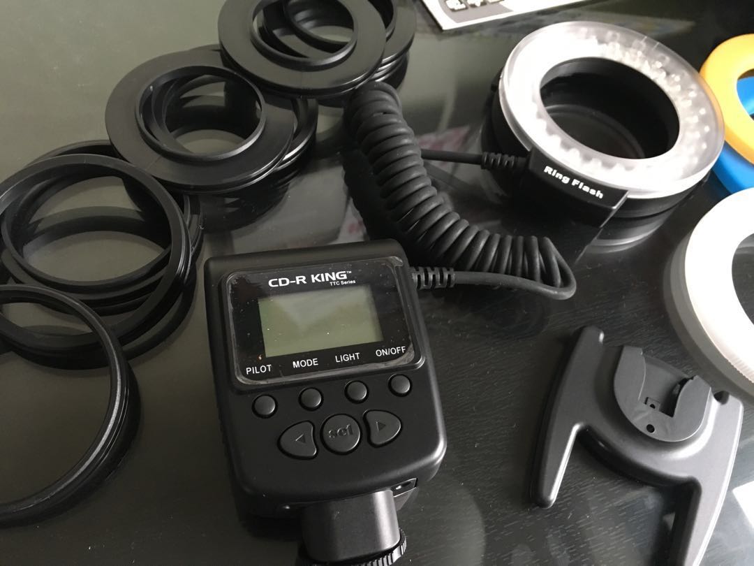 Cd-r King DSLR Ring Flash, Photography, Photography Accessories ...