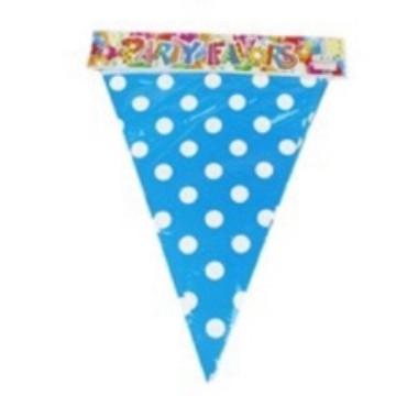 Christening Baptism Banner and Blue Polka Dots Banderitas, Hobbies ...