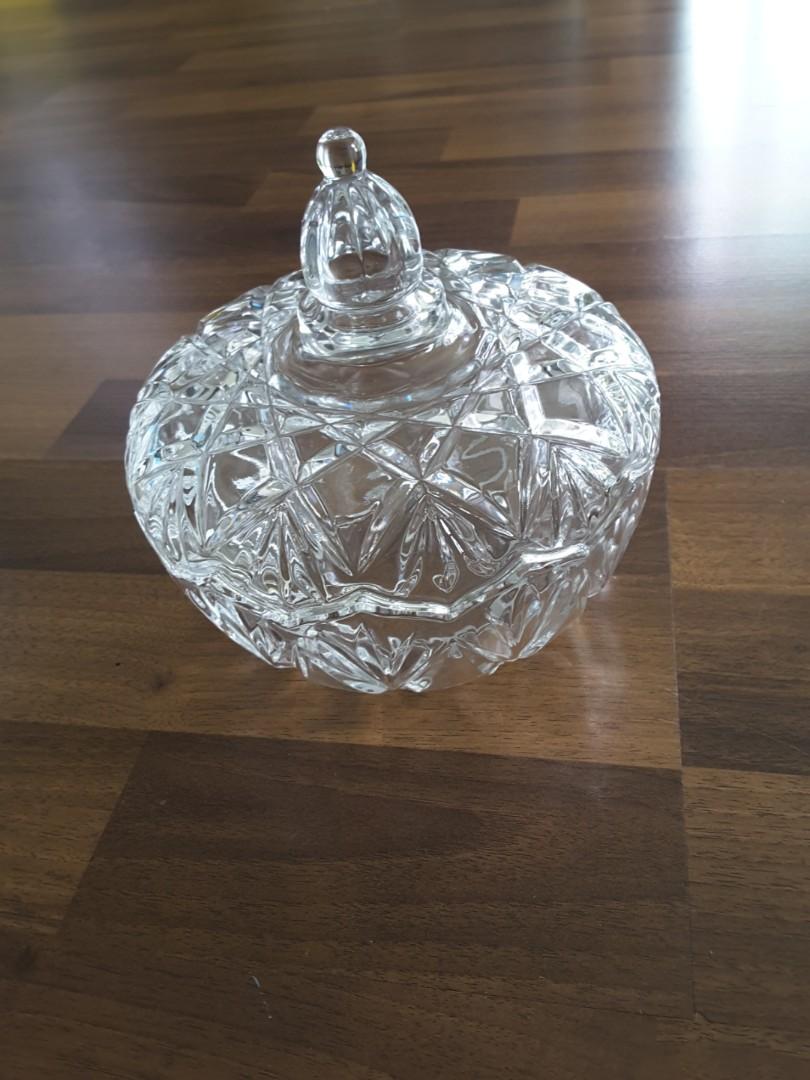 BN Goodies Container Crystal-Like Glassware, Furniture & Home Living ...