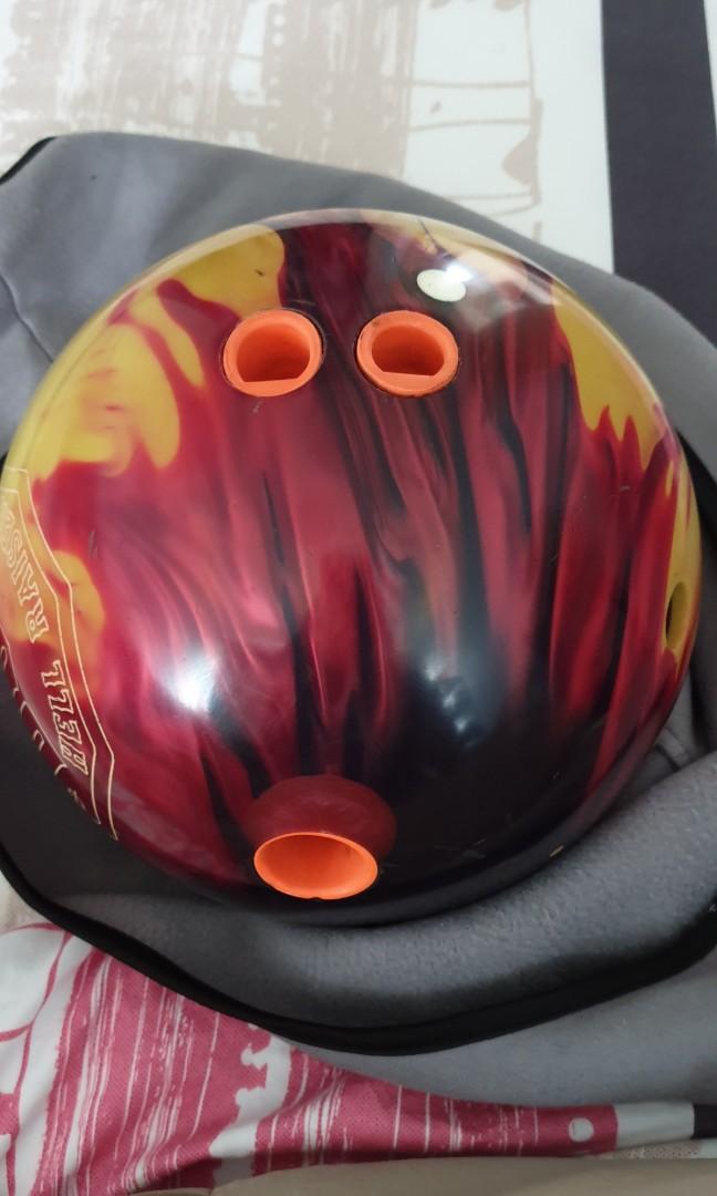 DV8 Hell Raiser bowling ball 15 lbs, Sports Equipment, Sports & Games ...