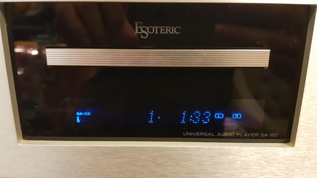 Esoteric SA60 SACD player, Audio, Portable Music Players on Carousell
