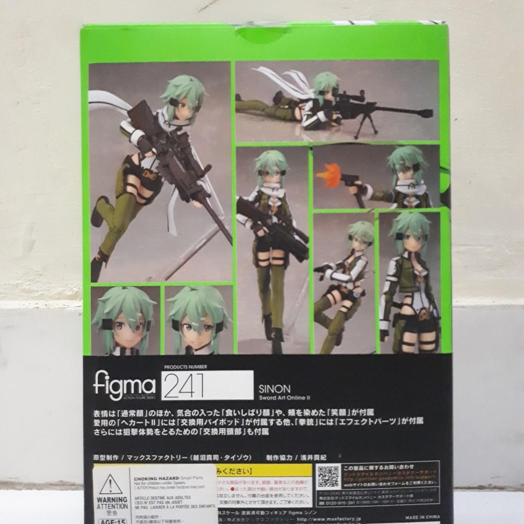 Figma Sinon - Sword Art Online, Toys & Collectibles, Mainan di Carousell