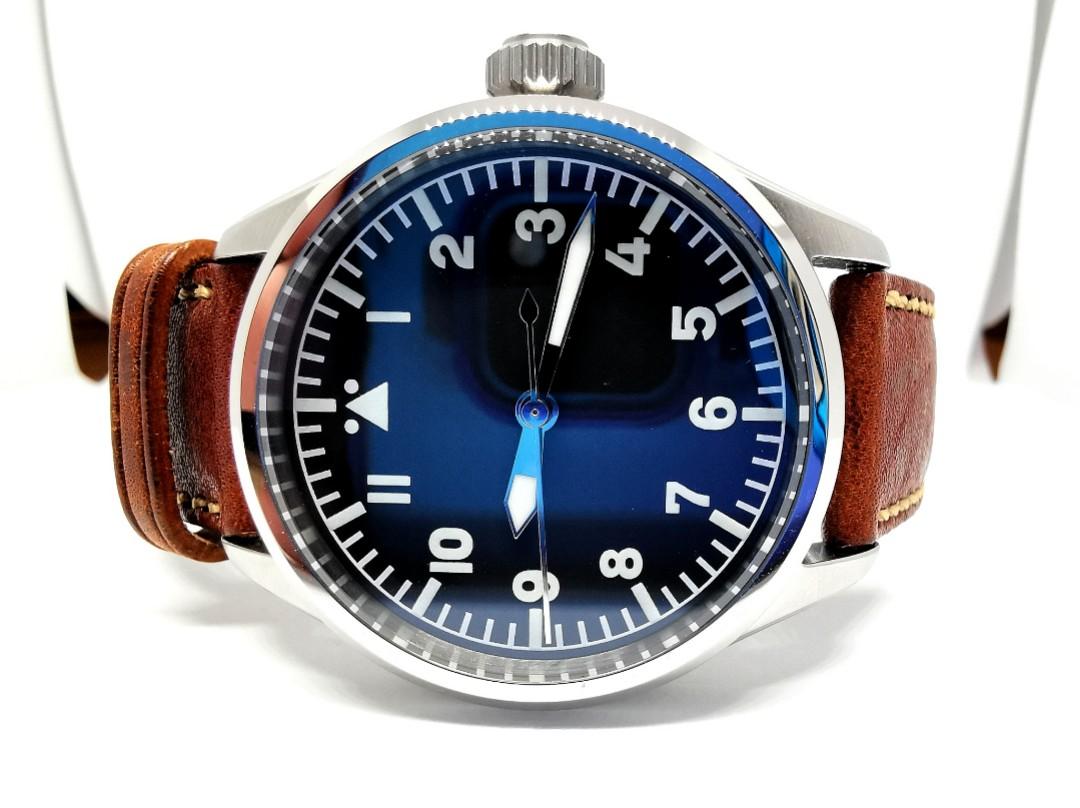 Geckota K1 01 automatic Pilot Flieger Watch sapphire *No Trades, Mobile ...