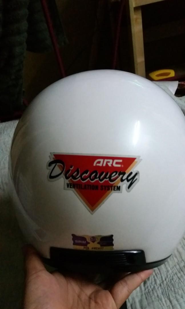 Helmet ARC discovery, Motorbikes on Carousell