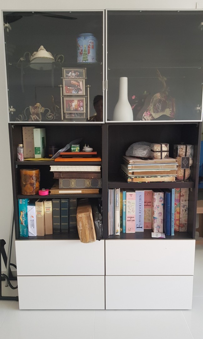 Ikea display unit, Furniture & Home Living, Furniture, Shelves ...