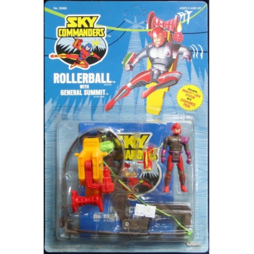 KENNER 35860 SKY COMMANDERS ROLLERBALL WITH GENERAL SUMMIT ACTION ...