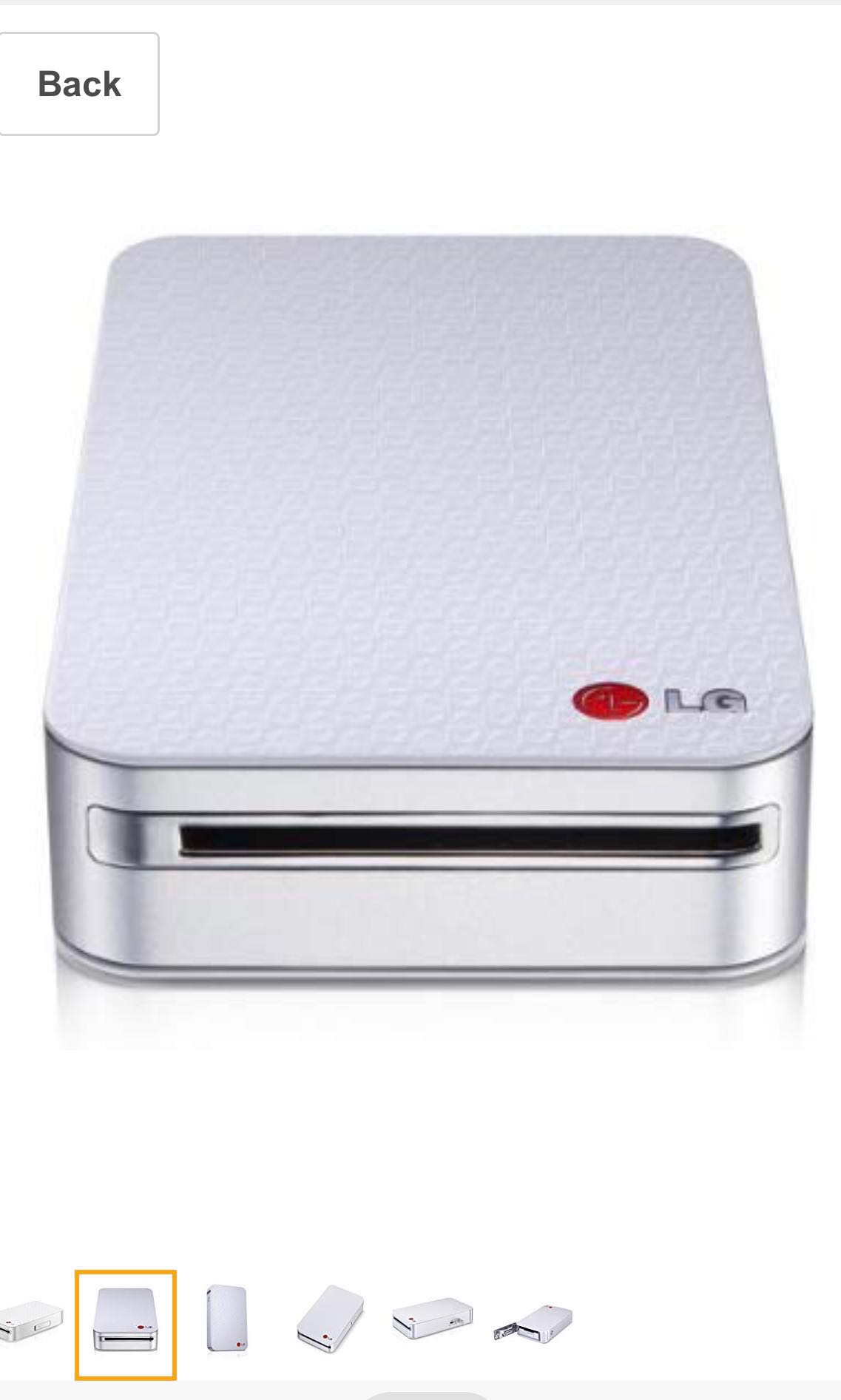 LG Pocket Photo printer pd233, Computers & Tech, Printers, Scanners ...