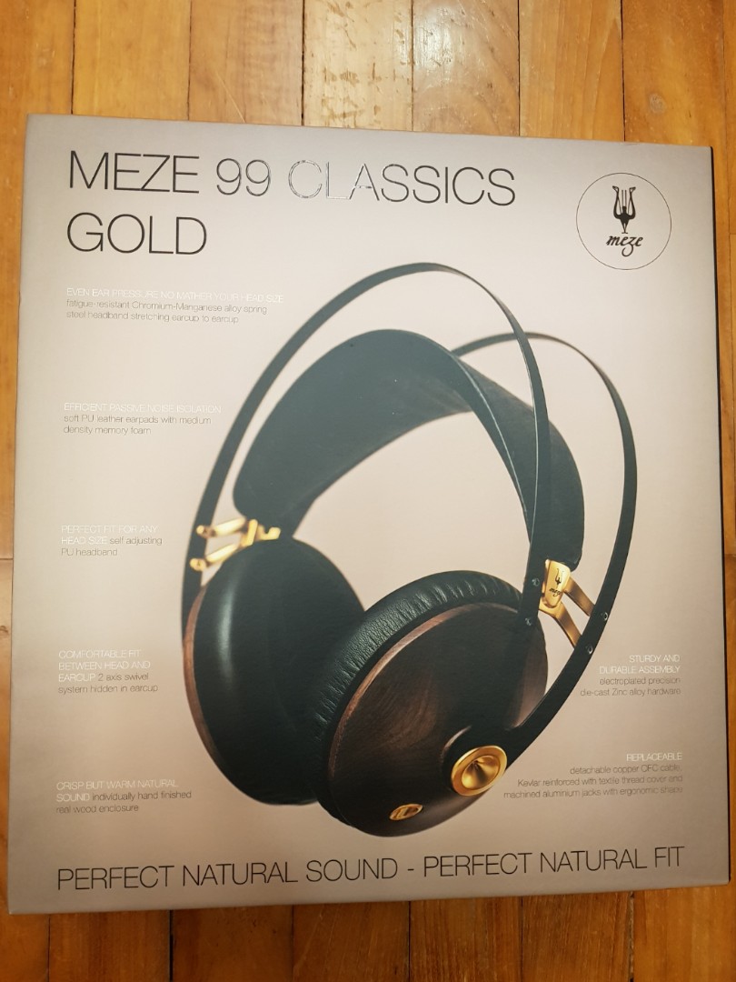 Meze 99 Classic walnut headphones, Audio, Headphones & Headsets on ...