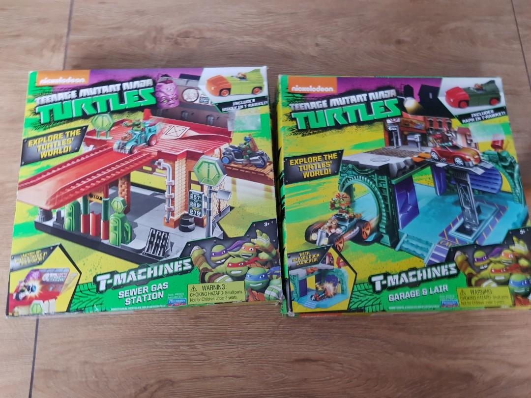 Nickelodeon Teenage Mutant Ninja Turtles T-machines 'Sewer Gas Station ...