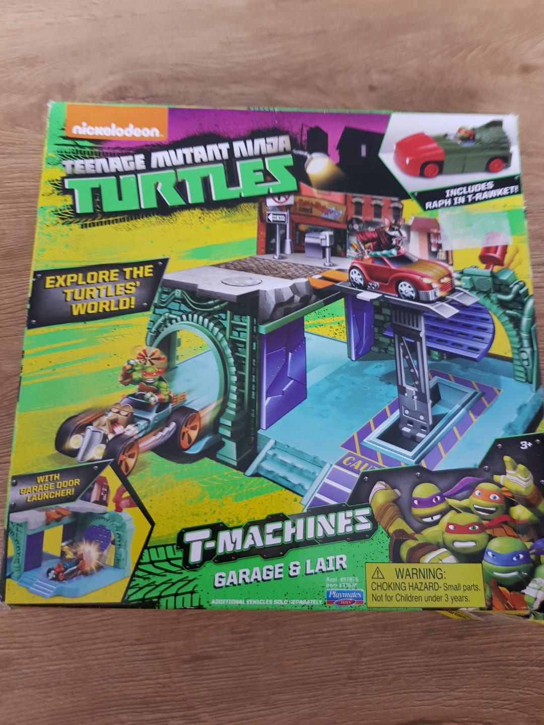 Nickelodeon Teenage Mutant Ninja Turtles T-machines 'Sewer Gas Station ...
