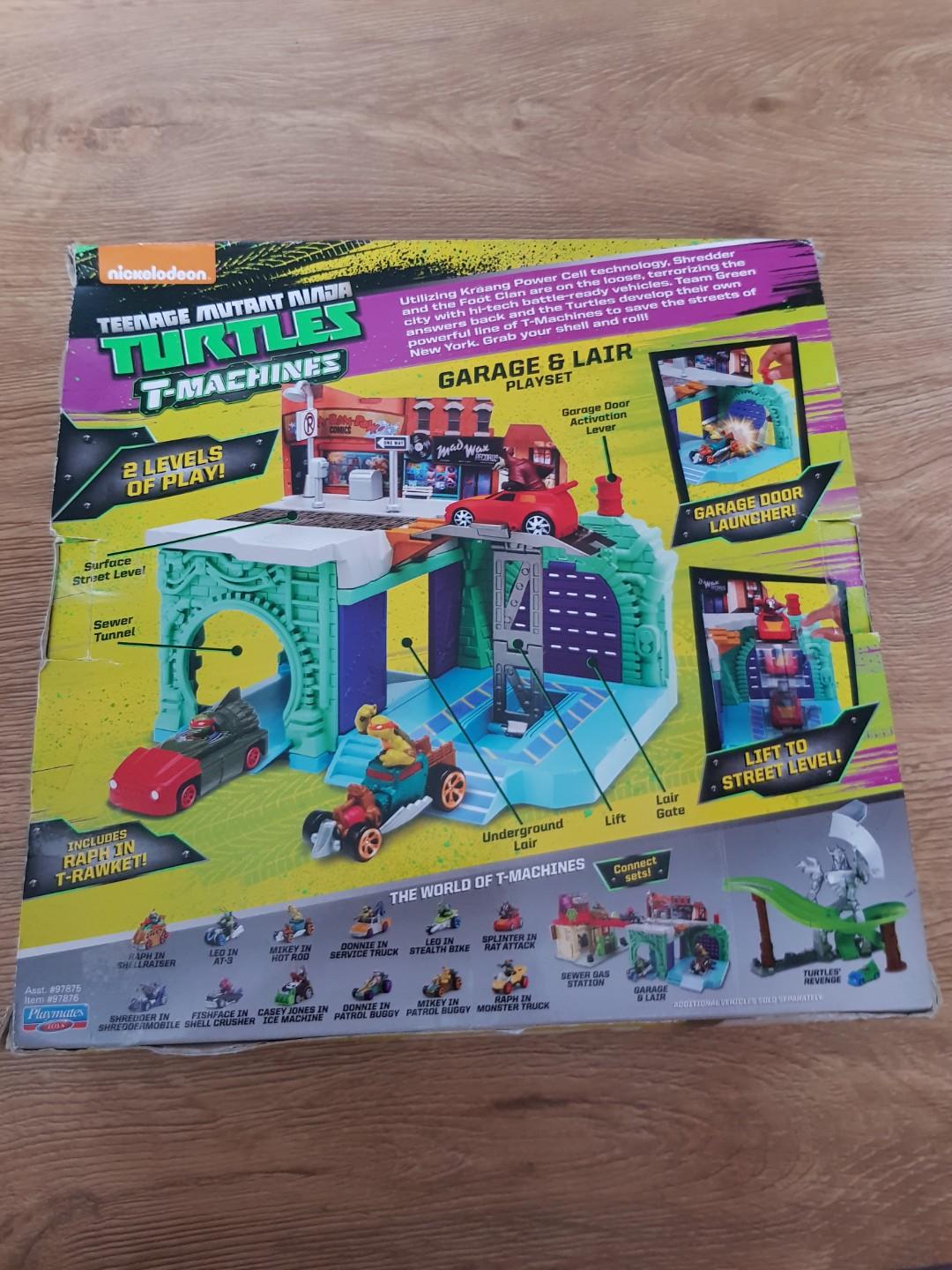 Nickelodeon Teenage Mutant Ninja Turtles T-machines 'Sewer Gas Station ...