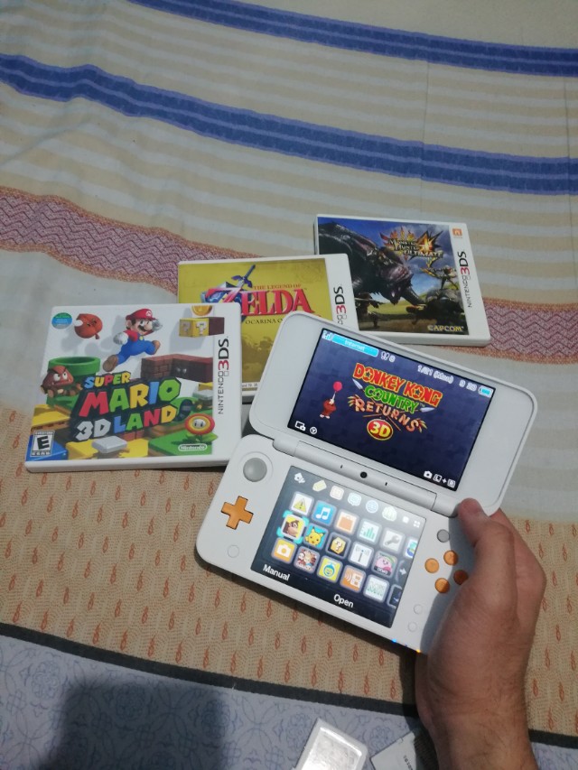 Missus Grabbed This New Nintendo 2Ds XL With Mario Land 3D And Donkey ...