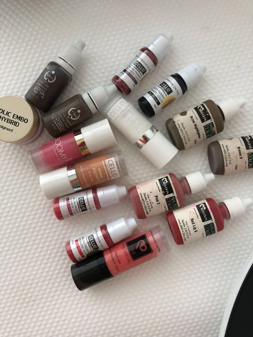 Permanent make up pigments, Beauty & Personal Care, Face, Makeup on ...