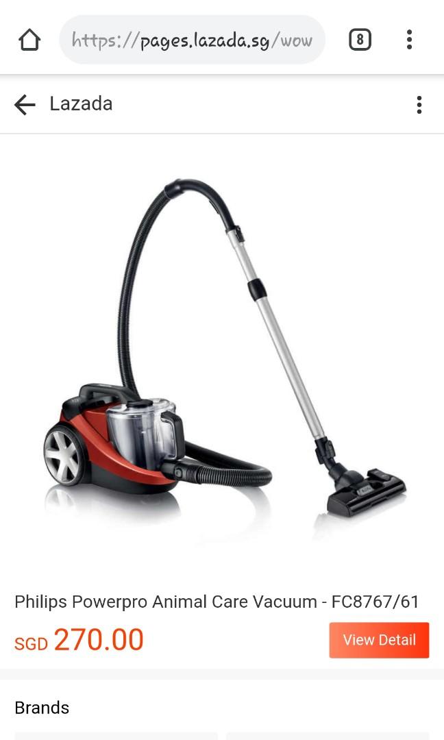 Philips Powerpro cyclone 5, TV & Home Appliances, Vacuum Cleaner ...