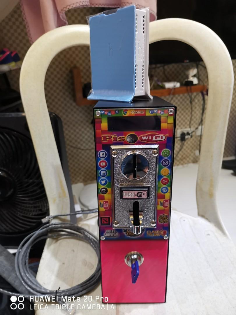 Piso Wifi Machine with Led indicator auto generated codes, Furniture ...